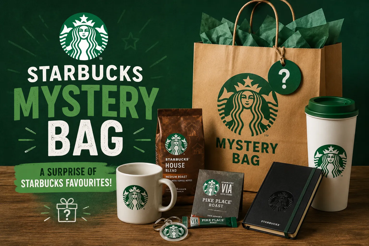 Starbucks Mystery Bag UK 2026 - Price & where to Buy